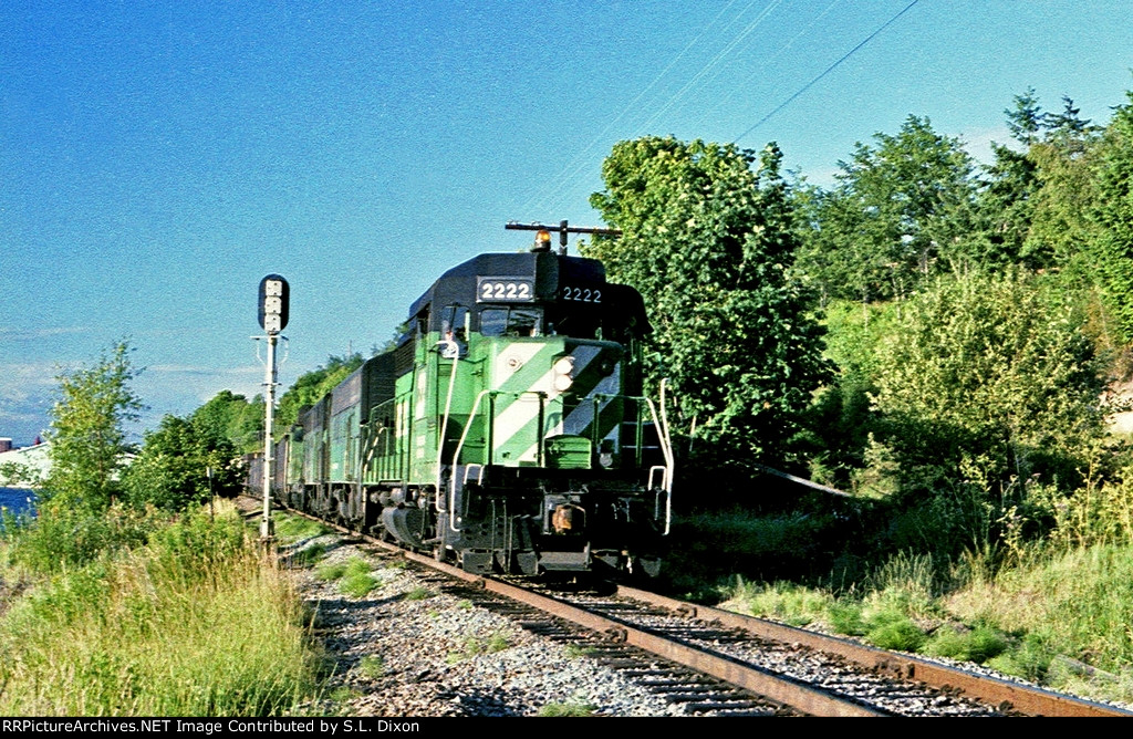 BN 2222 South at MP 95.2